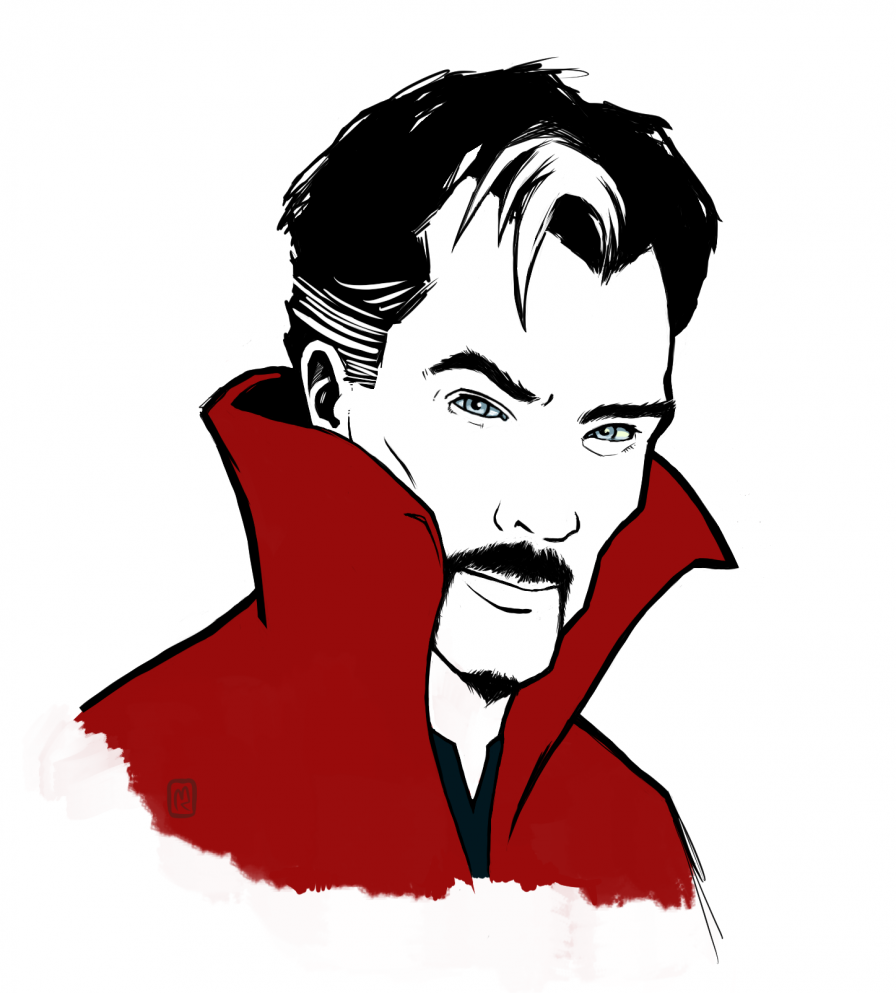 Drawing done on XP-Pen Deco 03 and Clip Studio Paint. Photo of Benedict ...
