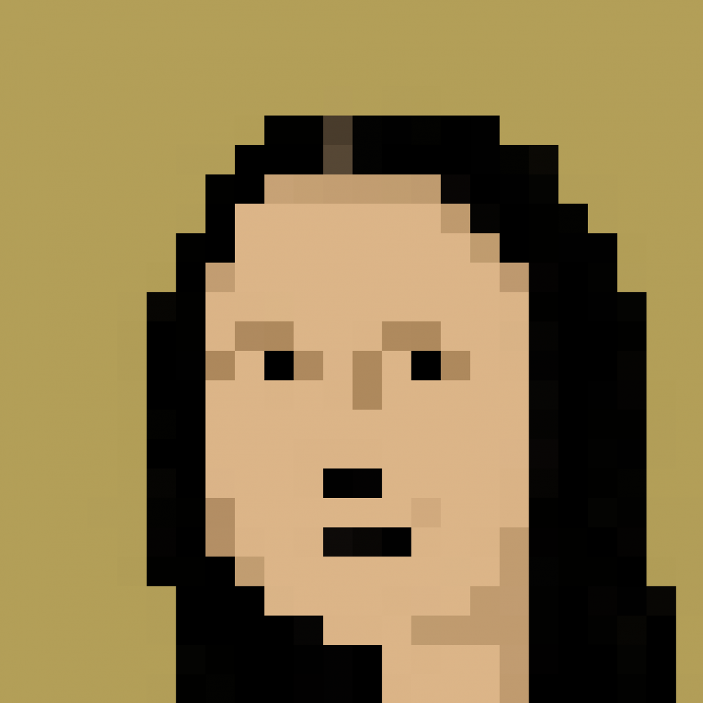 My pixel artwork reconstruction of La Gioconda (The Mona Lisa) by ...