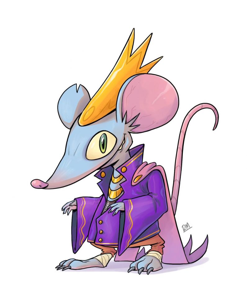 The rat king 👑 #art #rat #drawing
