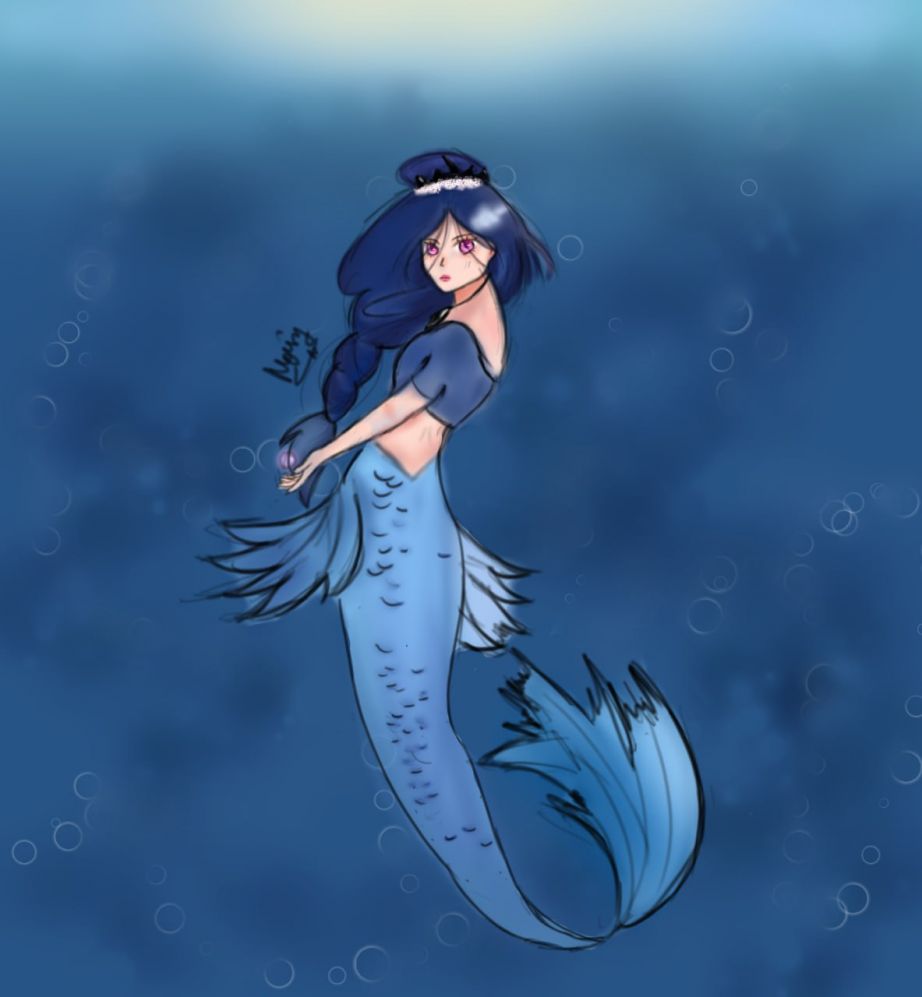 mermaid fanart ^^ hope u like it! follow me on ig/ twi : noisyramy