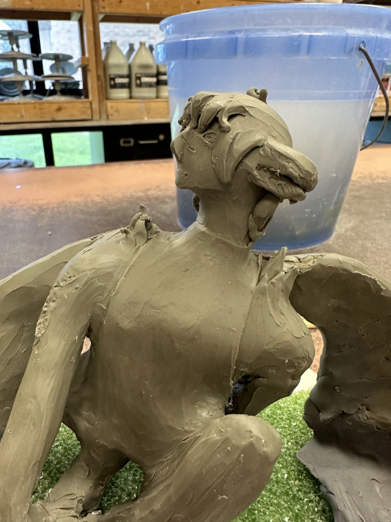 my final project in my sculpture class i took last semester! this is ...