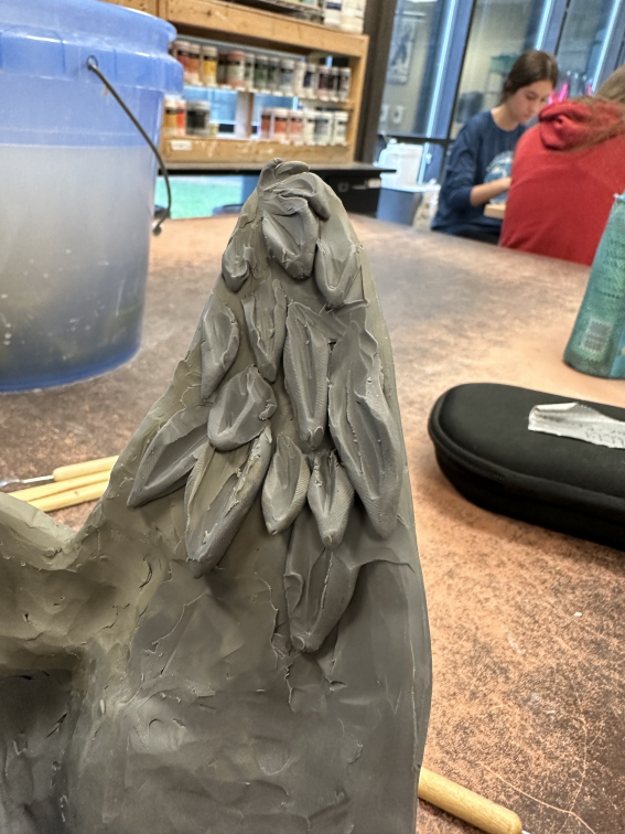 my final project in my sculpture class i took last semester! this is ...