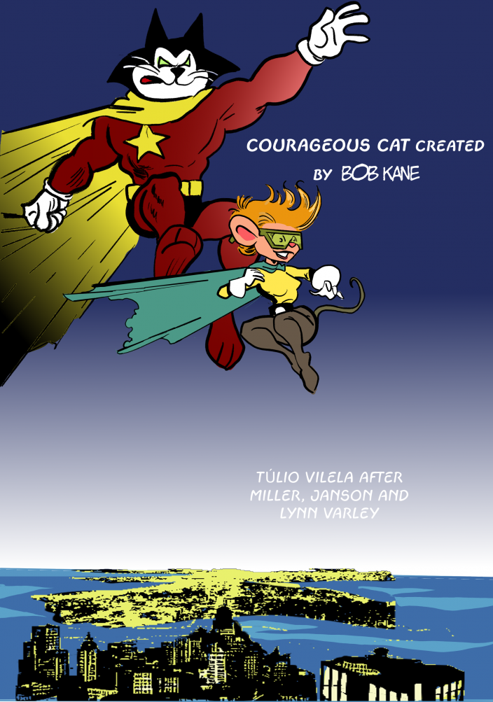 Courageous Cat returns.