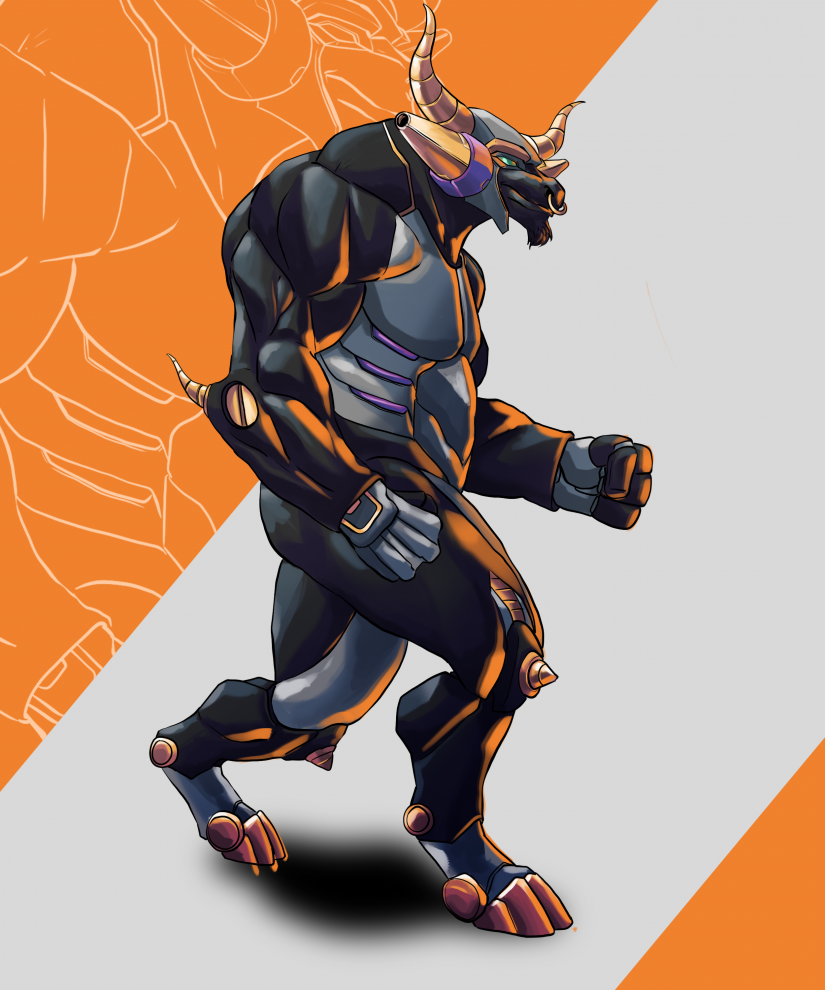 BLACK MINOTAUR This is one of the largest Zords in the Ranger group, it ...