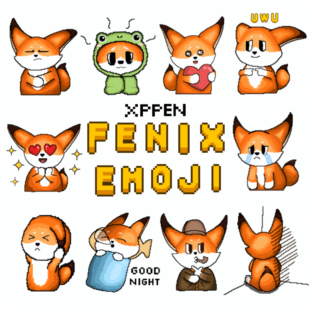 so happy to join this event, i had fun making cute fenix emoji!!