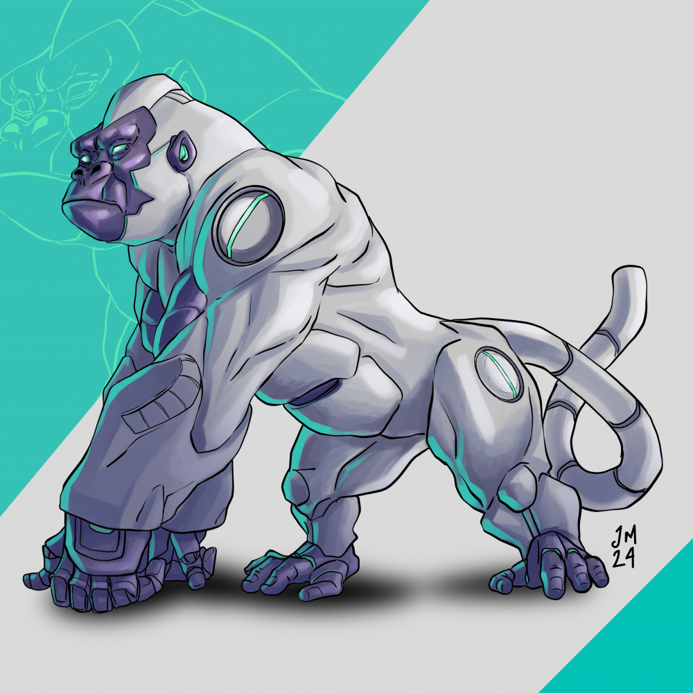 Great White Ape He is the protector of the jungles, he is very ...