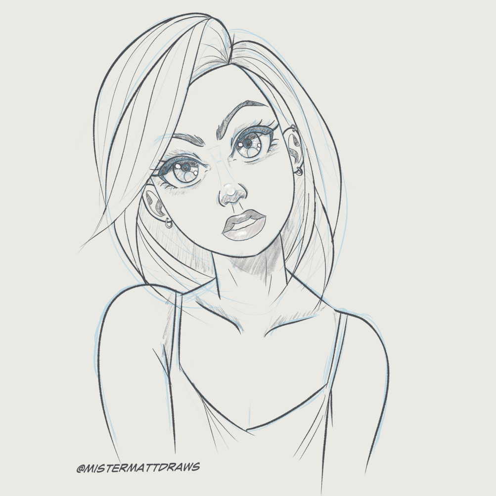 I'm trying to be more consistent with daily drawing & sketching ...