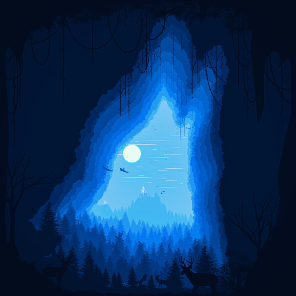 Nature is in all of us, as I evolve and keep on drawing I allways liked ...