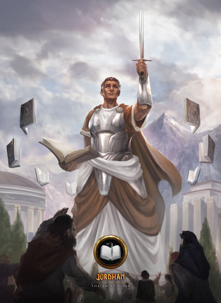 Jordhan, the godly father of the creative and courageous human race, is ...