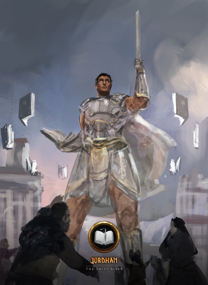 Jordhan, the godly father of the creative and courageous human race, is ...