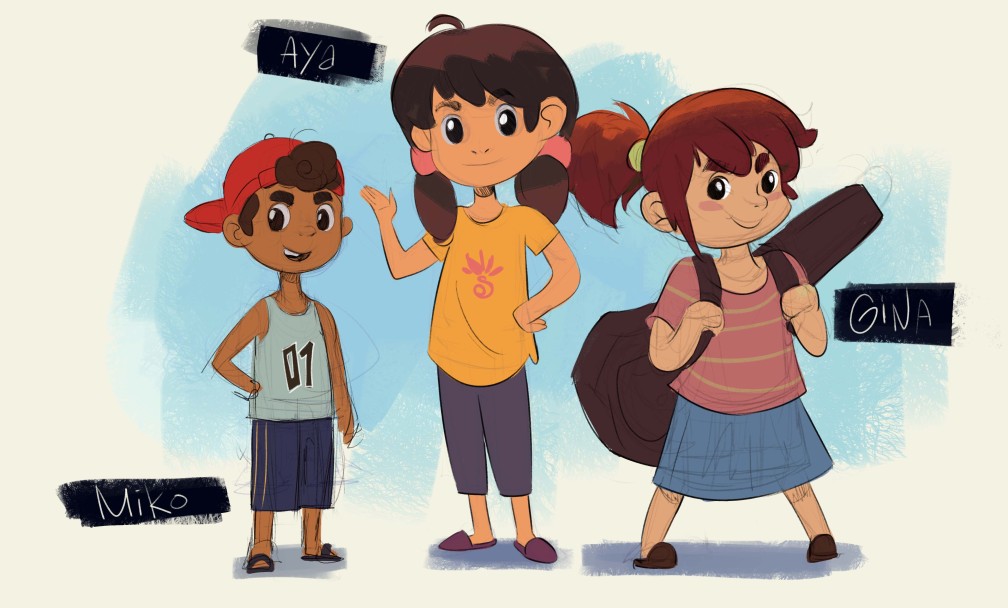 This is a cover for Meric Mara's children's book titled Ang MaHUSAY Online.