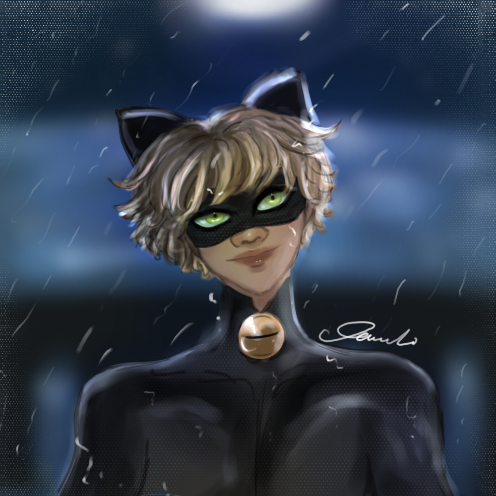 Chat noir fan art!