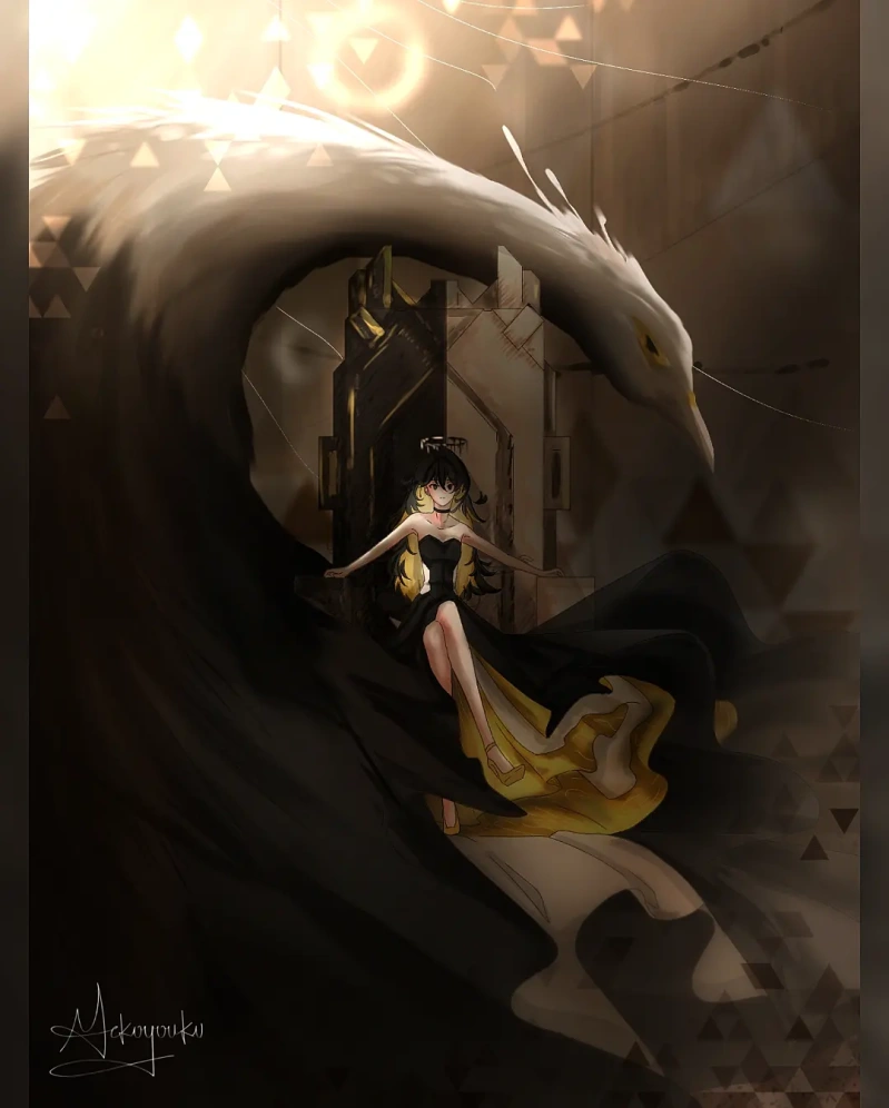 The golden goose, a creature who is shiny as gold on the outside and ...