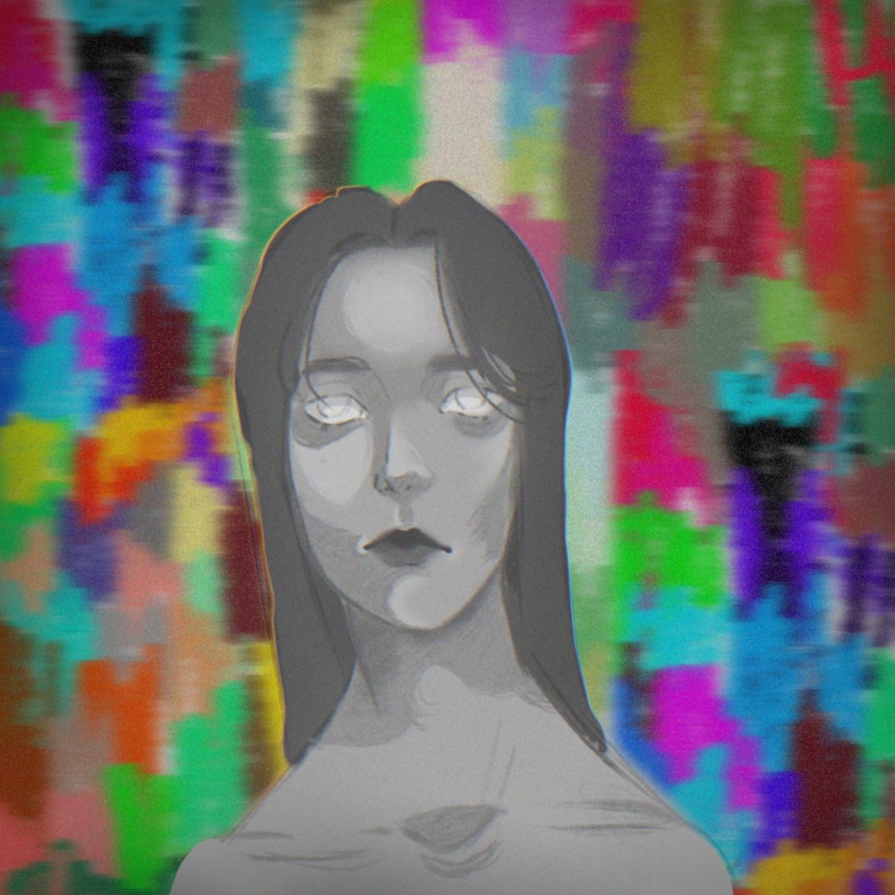 Изначально я рисовал эту работу на конкурс для того что бы вылить своё ментальное состояние но