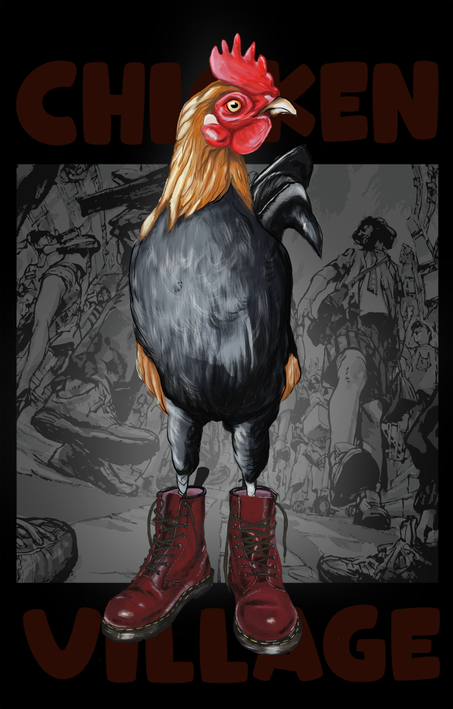 In Malaysia, we call this village chicken, or chicken village if we ...