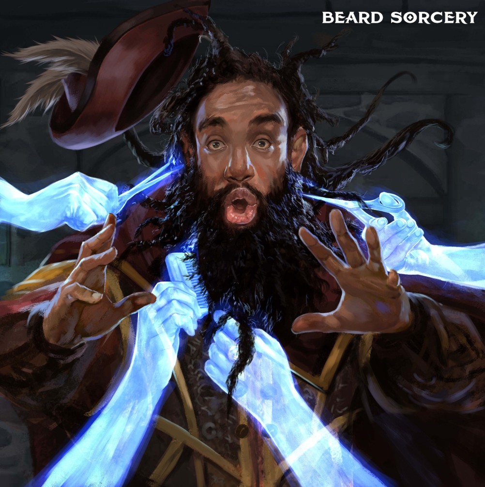 Happy Halloween everyone! This is the official art I did for Beard ...