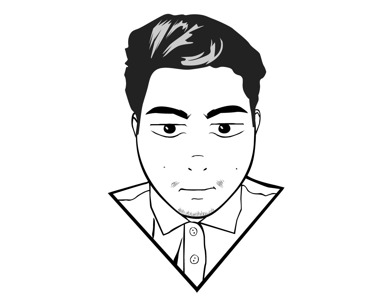 Simple vector gift for my fav prof 😀