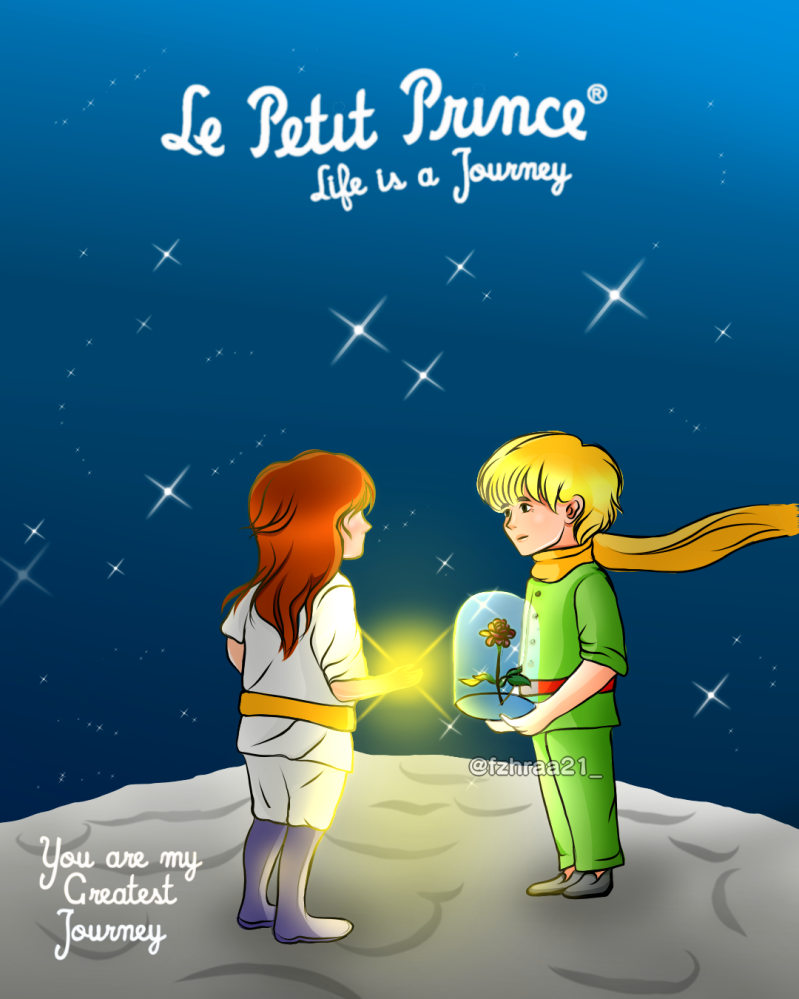 Today, Le Petit Prince reached the planet XPPen. While he has ...