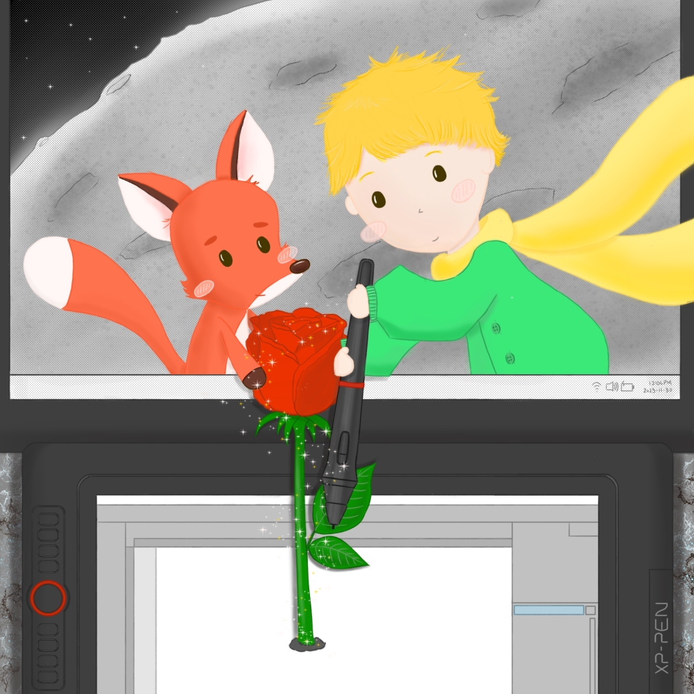 His rose may be like the others but it is the Prince's love for the ...