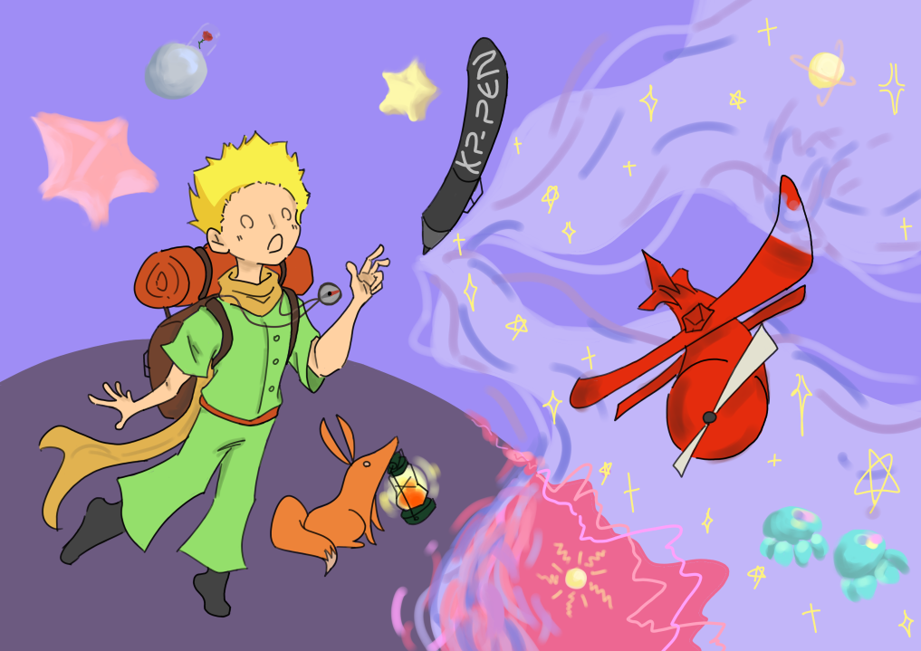 The little prince journeys to a new world brought by XPpen with bravery ...