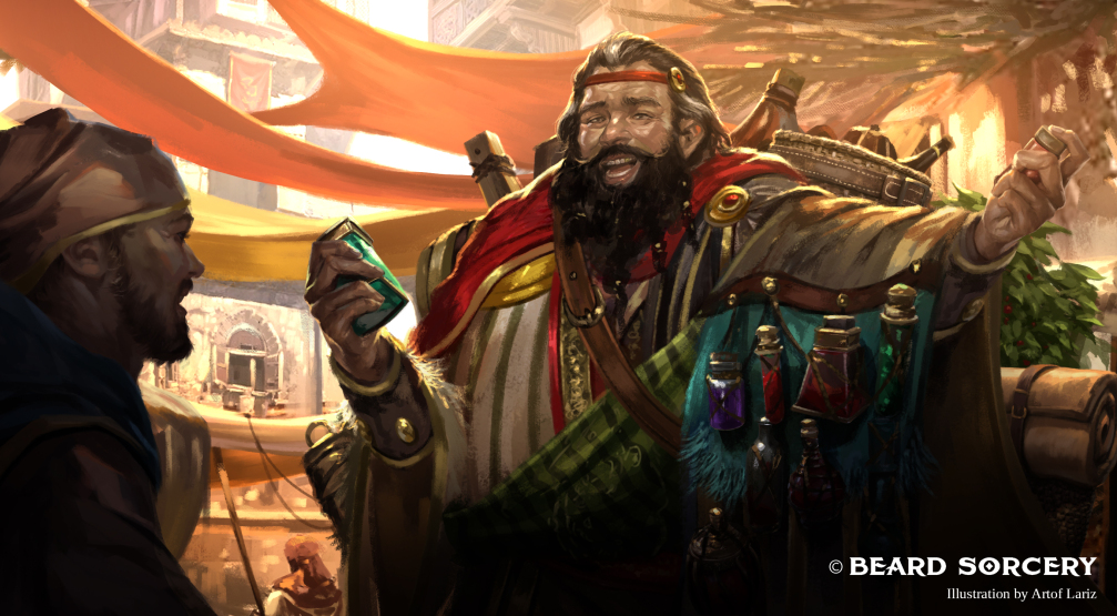 City Merchant. All rights belong to Beard Sorcery. Illustrated by your ...