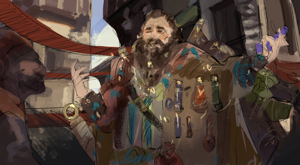 City Merchant. All rights belong to Beard Sorcery. Illustrated by your ...