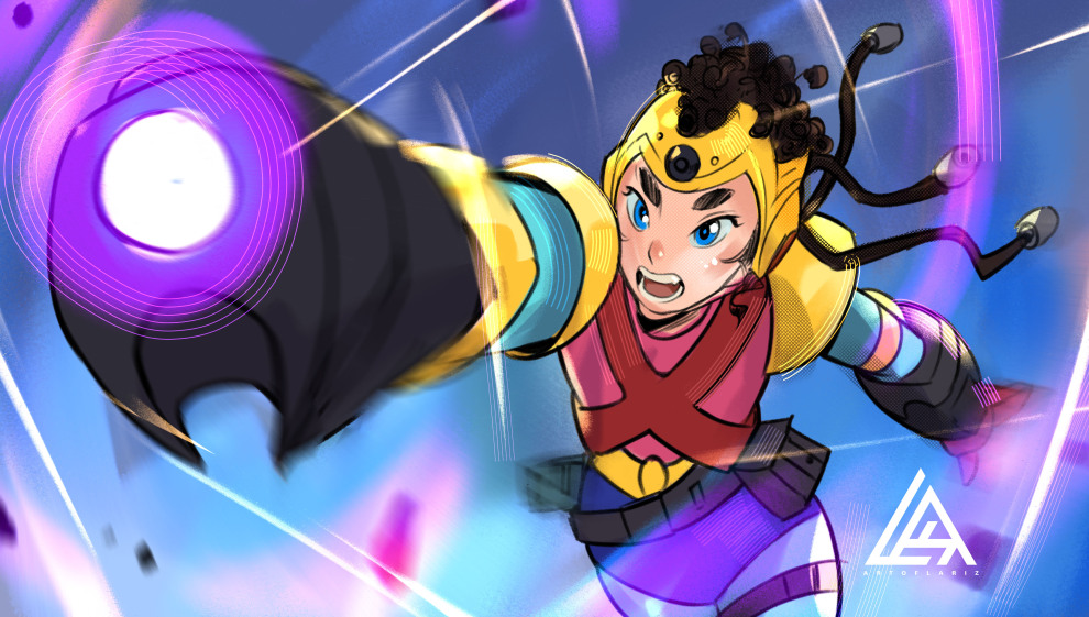 Fan art of 3na (Trina) from Batang X.