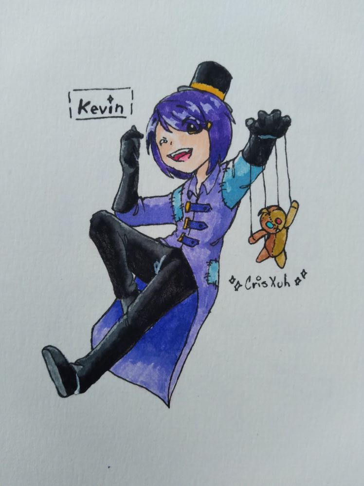 [OC Redesign] Kevin, the puppet master