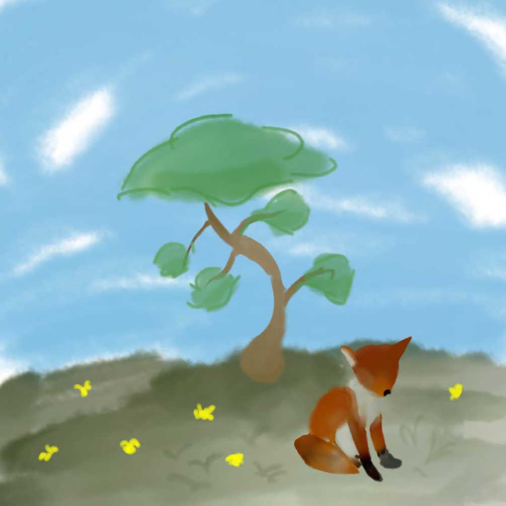 quiet fox in a meadow I read the little prince many years ago and it ...