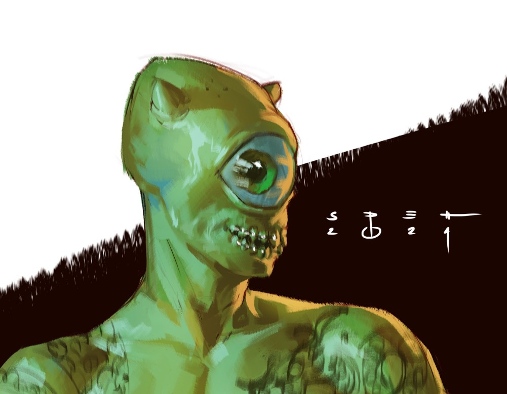 Wacky Alien Guy