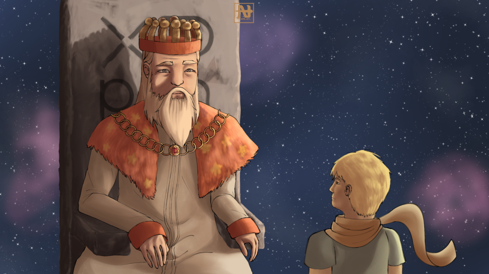 Me gustó el personaje del rey por lo que representa lo que dice y su ...