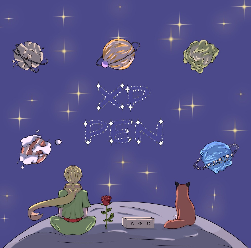 My favorite planet !! I loved drawing it