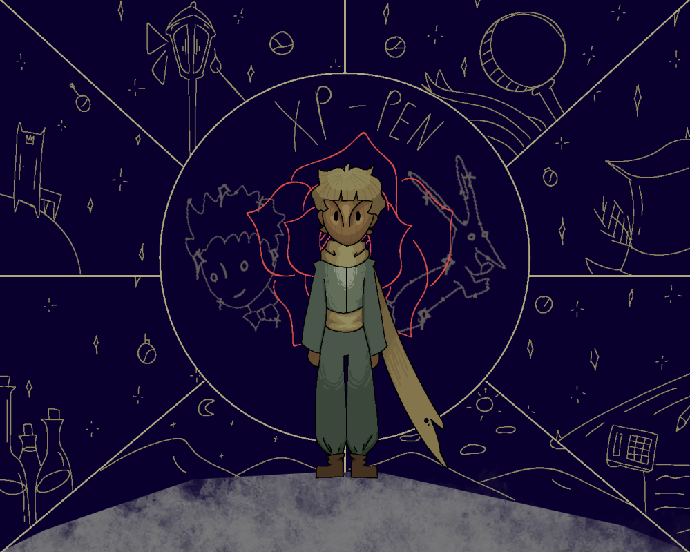 The design I made of the little prince its inspired by the movie made ...