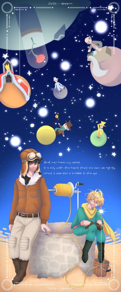 Here's my entry for xppen x The Little Prince contest 🫡‼️ This is my ...