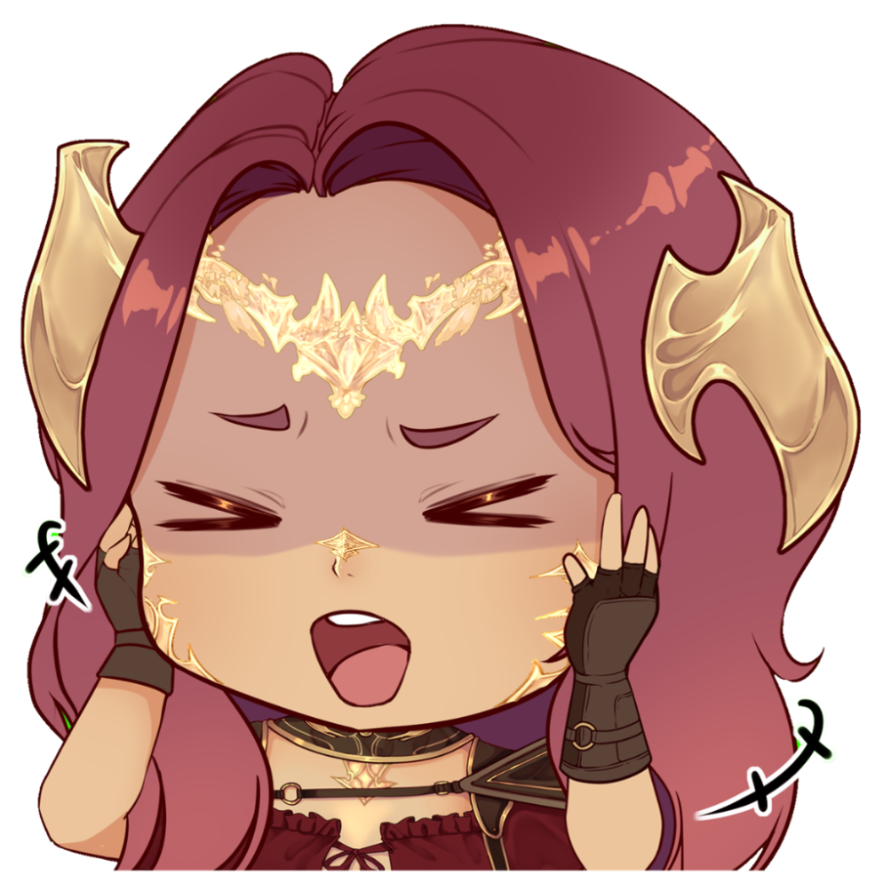 (frustrated emote) Final Fantasy Twitch sticker (⁠⸝⁠⸝⁠⸝⁠´⁠꒳⁠`⁠⸝⁠⸝⁠⸝⁠) 1 ...