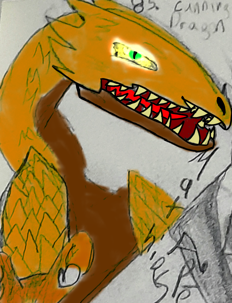 I love to play with the glow feature on certain drawing apps. It is so ...