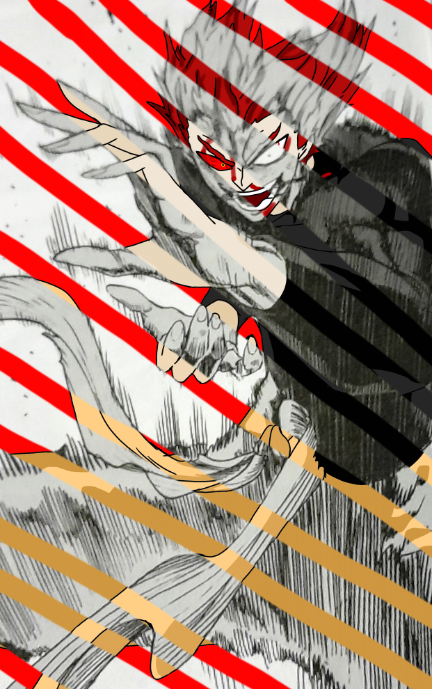 GAROU THE HERO HUNTER (from One Punch Man)