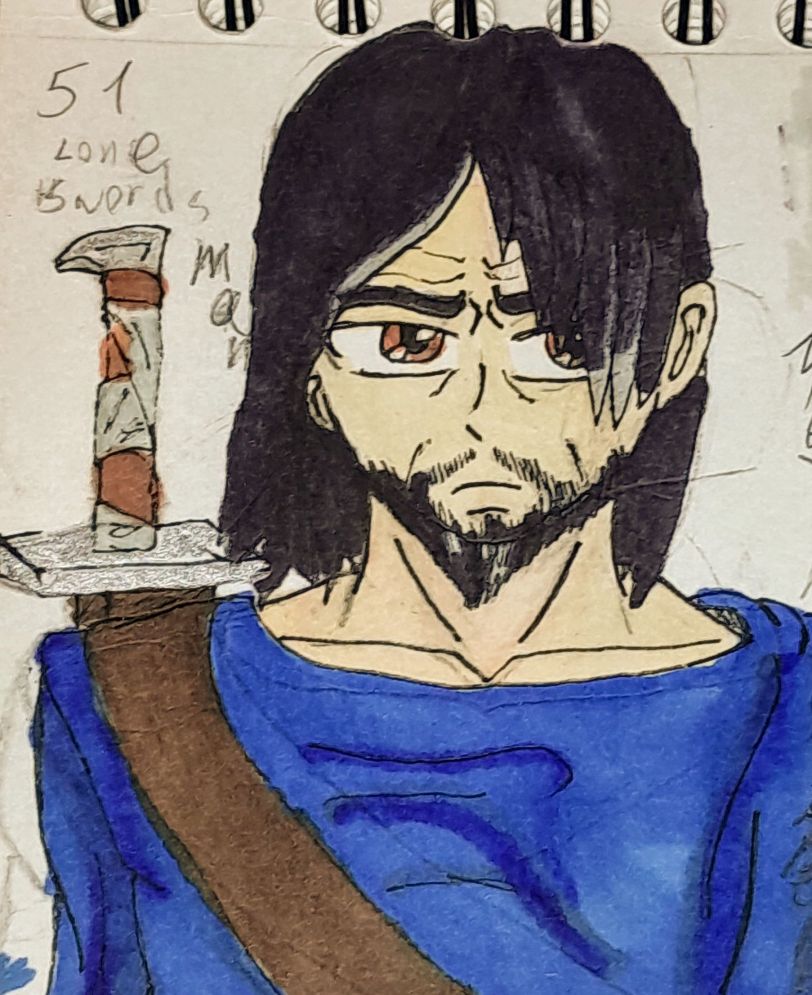 Old swordsman