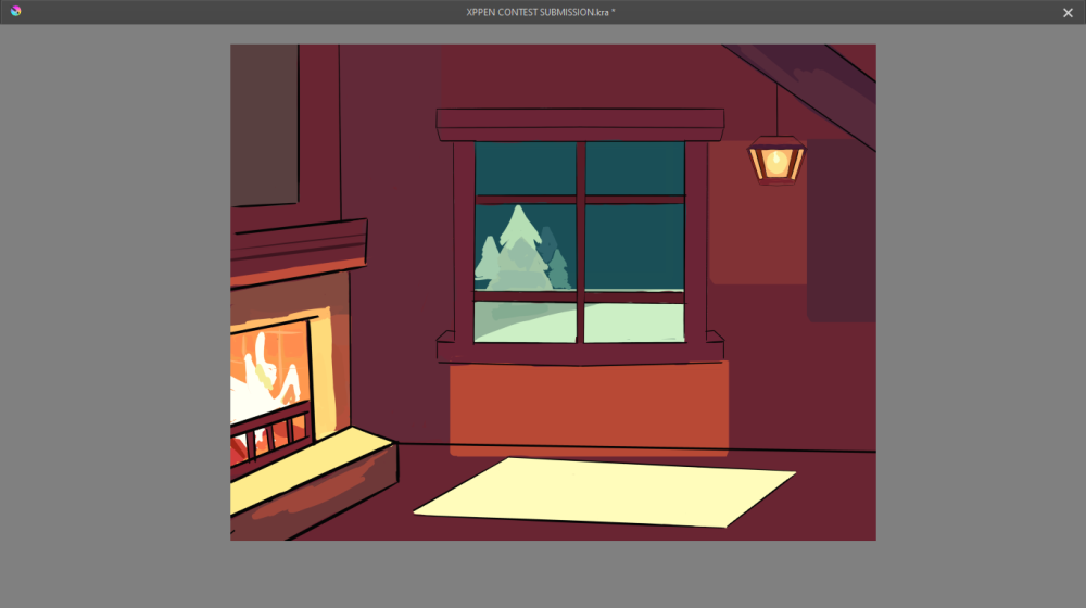 My submission for "The Journey of Miracles 2024 XPPen Christmas Drawing ...