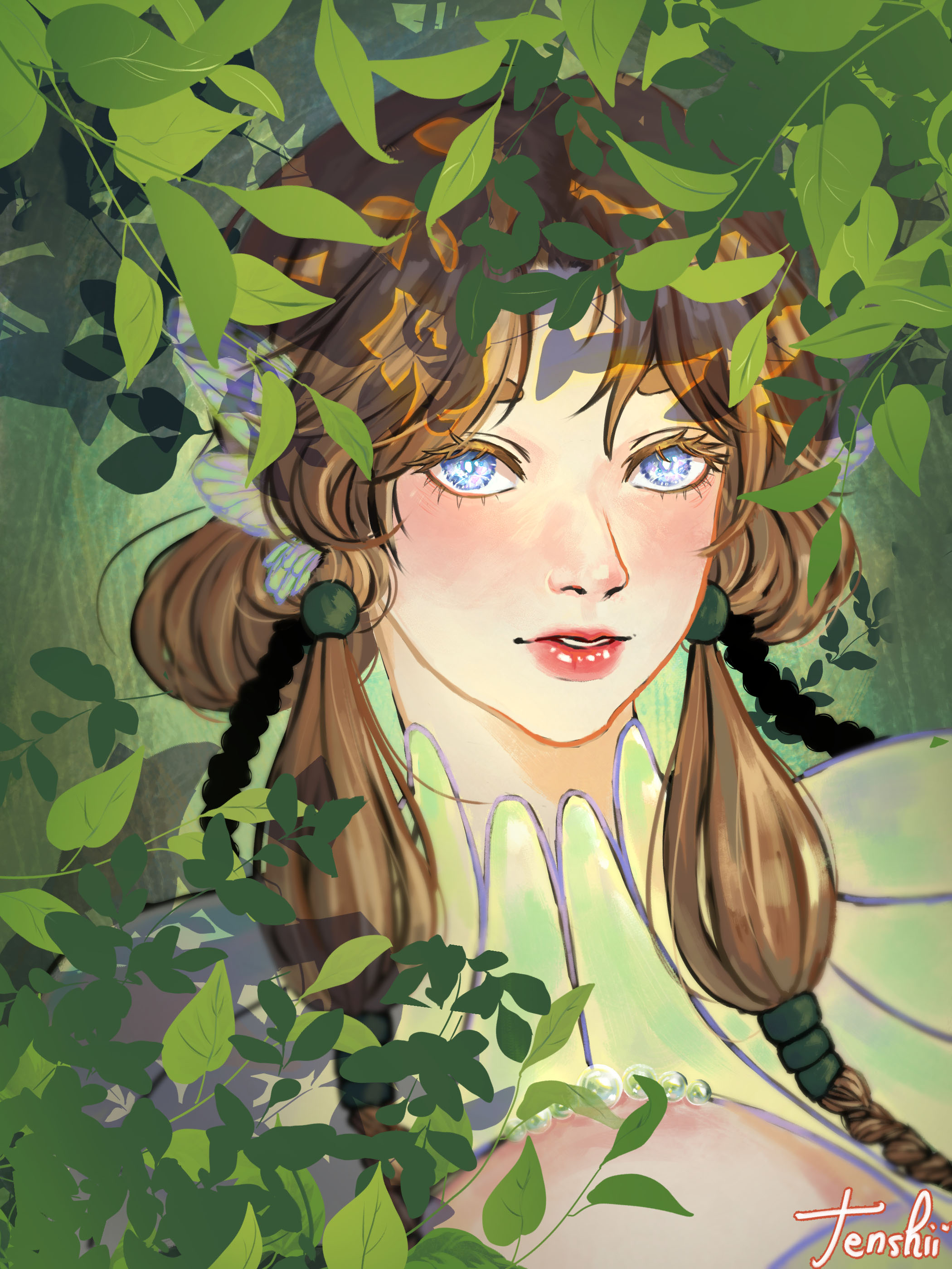 The artwork I made was inspired by "the Birth of Venus" by Sandro ...