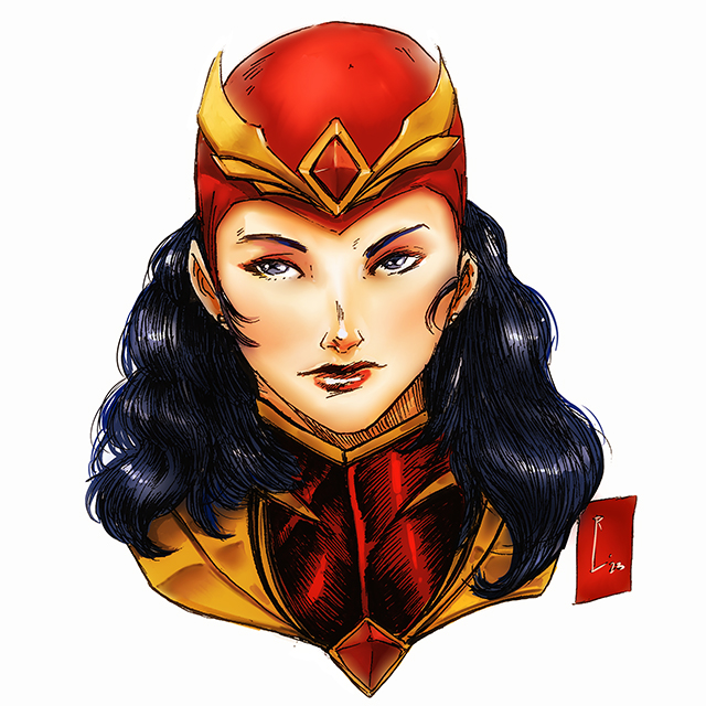 Fan art of the Filipino Super Heroine, Darna