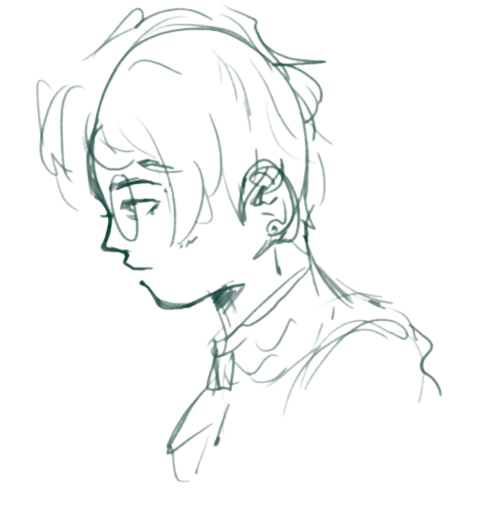 I have decided to draw 2 OCs of me: the first represents the past me ...