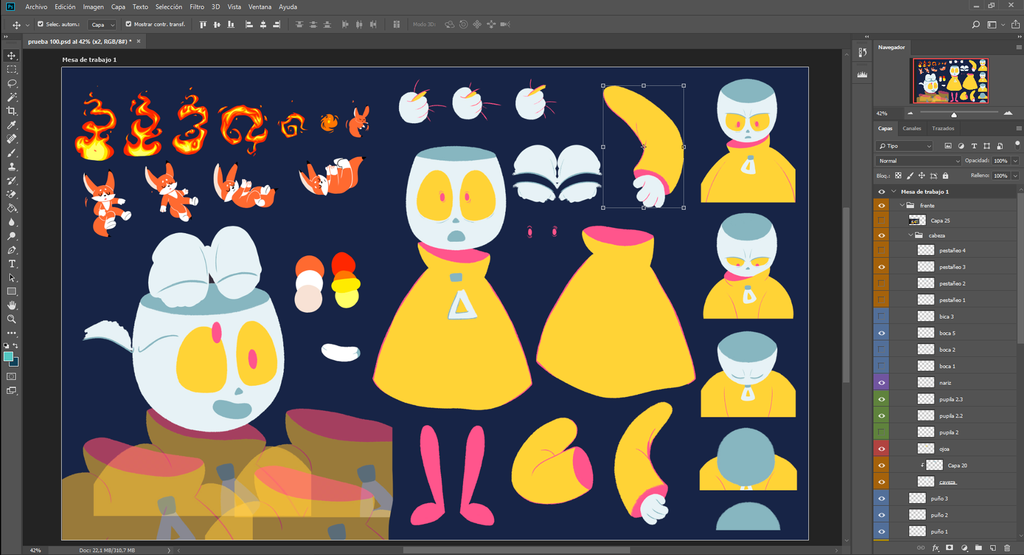 ¡Hola! Estos son los bocetos y avances de mi corto “Un paso a la vez ...