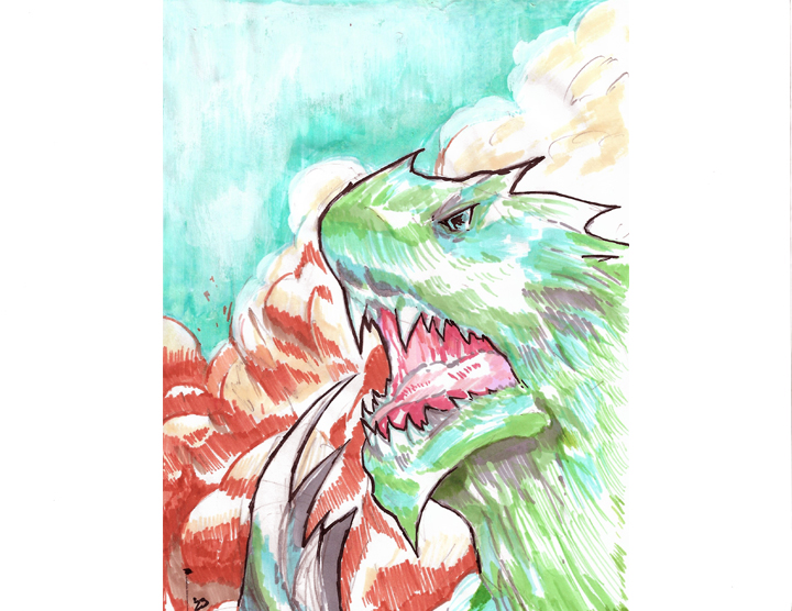 Great Kaiju Lizard