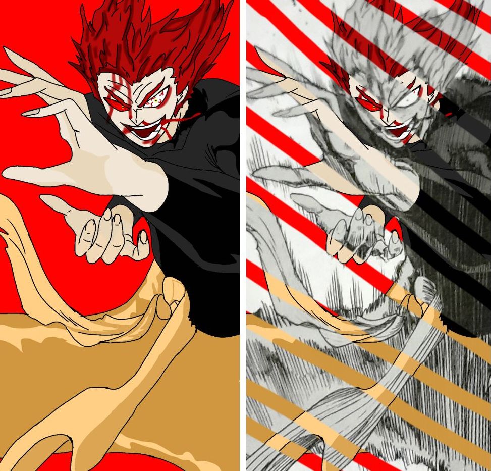 GAROU THE HERO HUNTER (from One Punch Man)