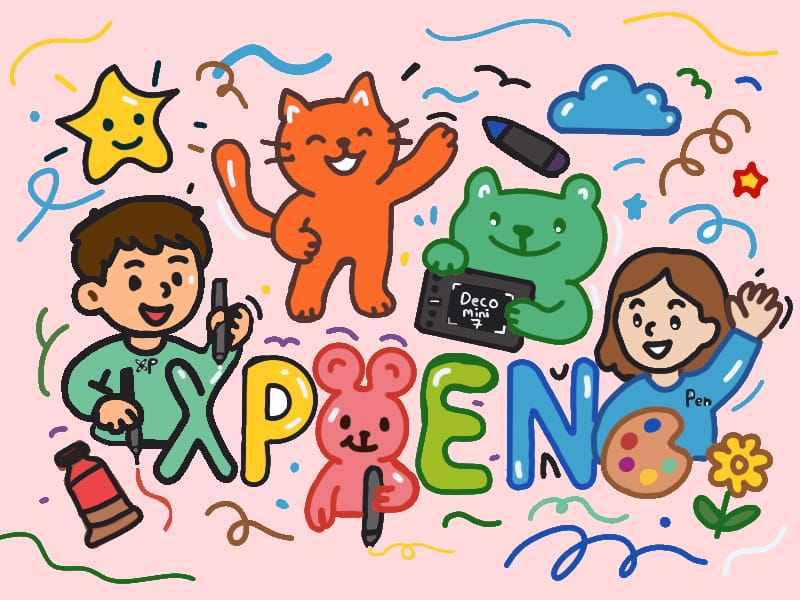 This artwork is a playful and imaginative doodle piece inspired by the ...