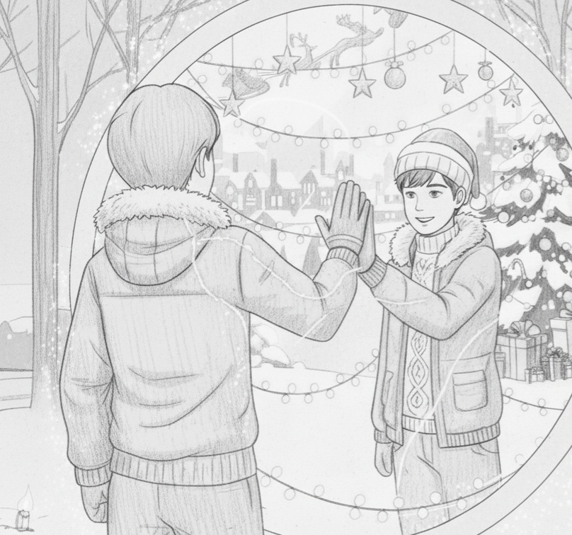 Digital illustration created using clean line art and flat color ...